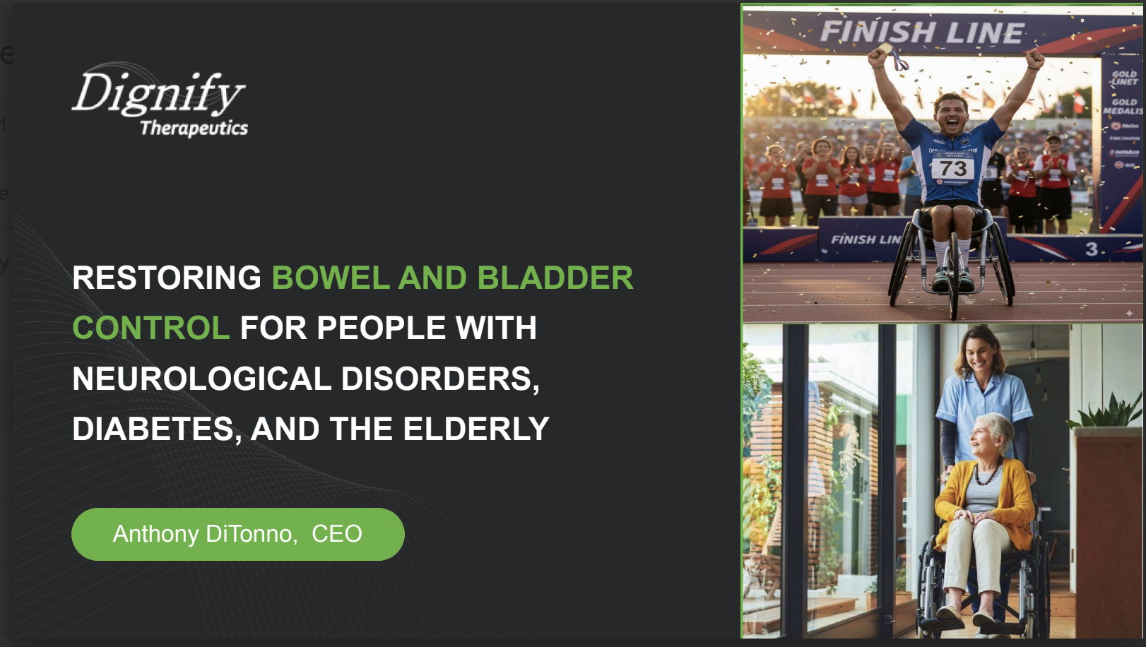 Events and Presentations - Dignify Therapeutics